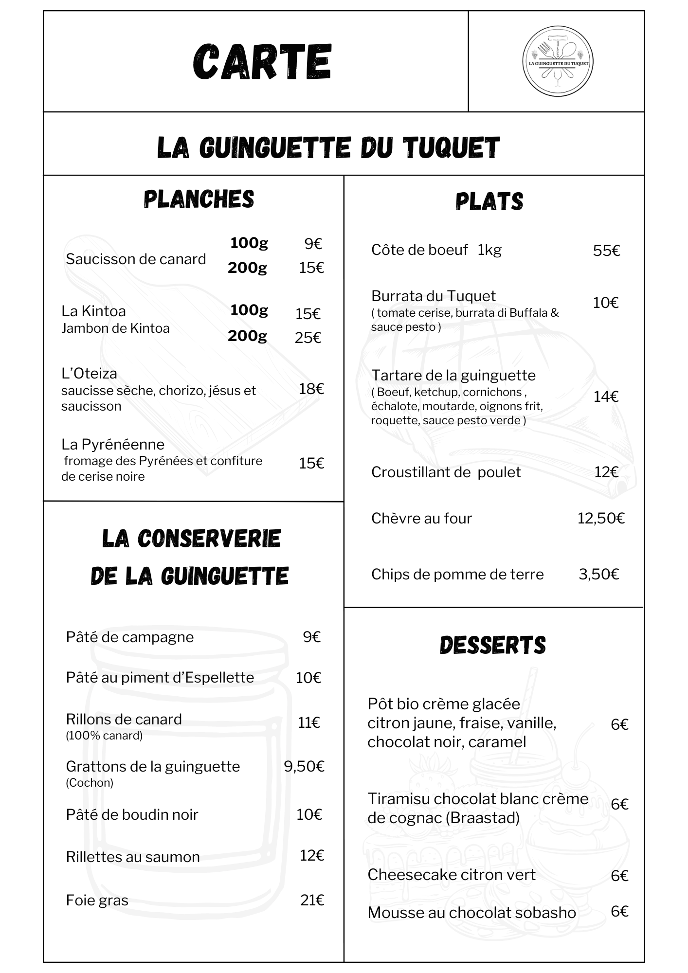 La guinguette du tuquet